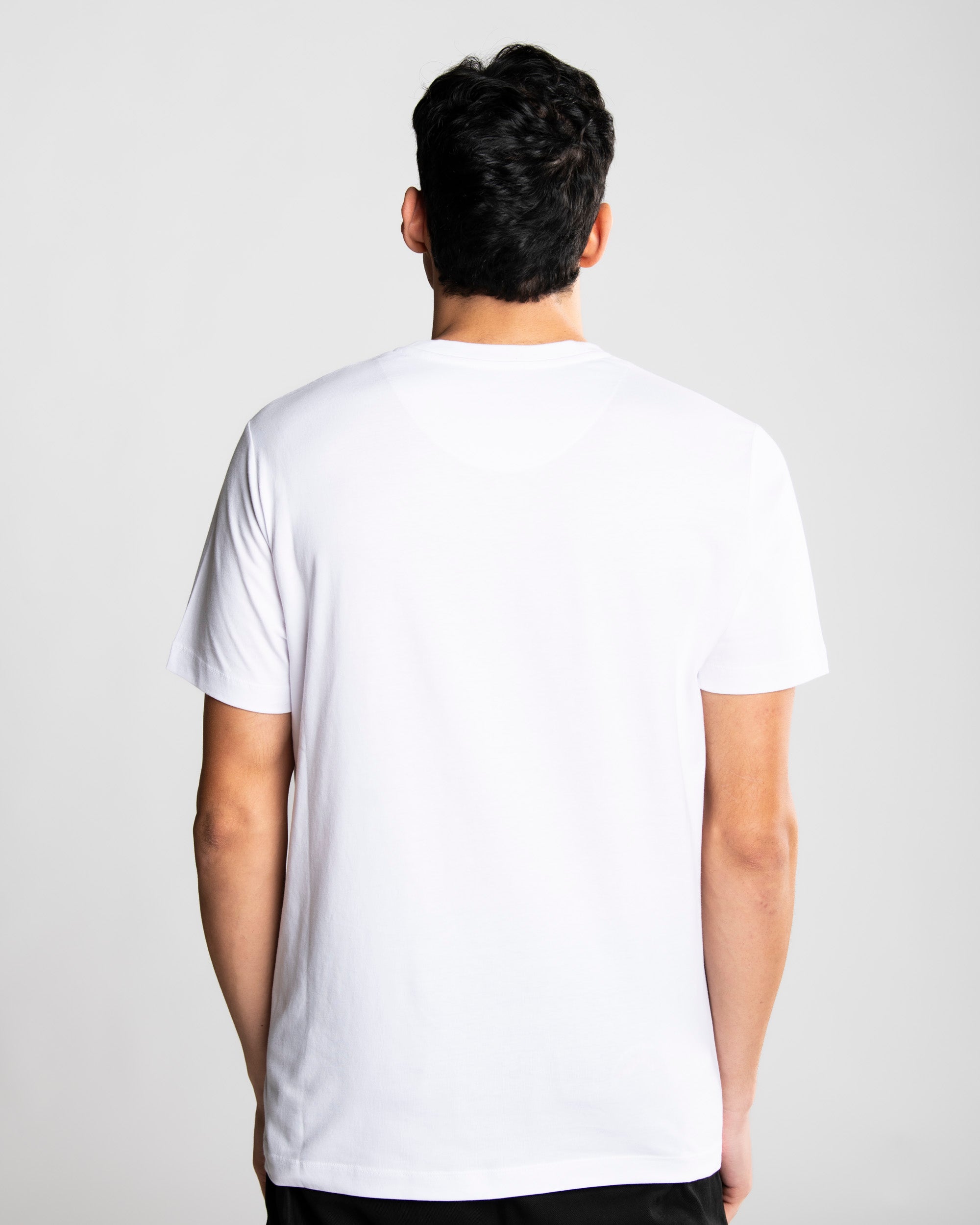 Sprayground CHECKERED SHARK T-SHIRT WHITE