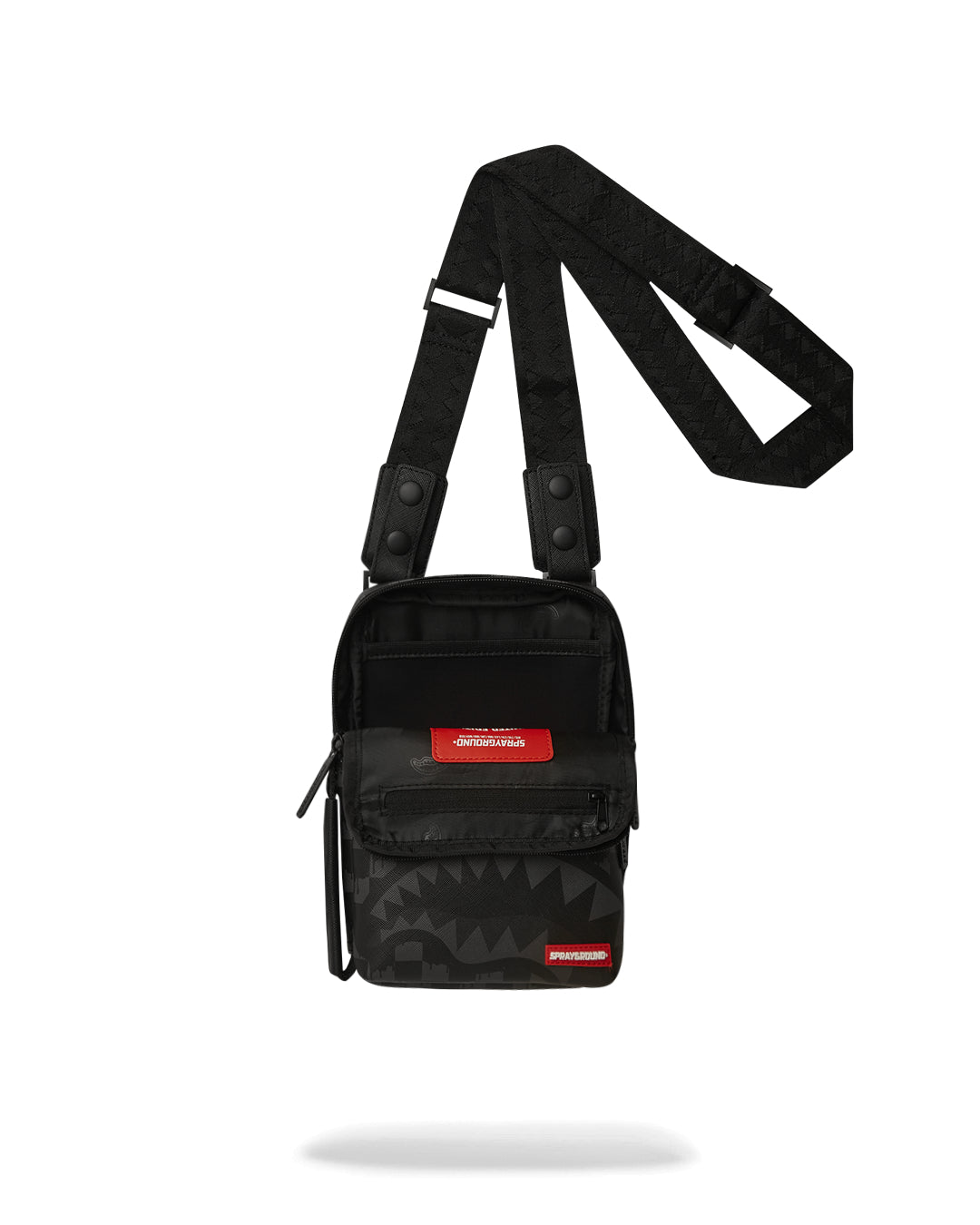 Borsa Sprayground Hangover Drip Check Sling