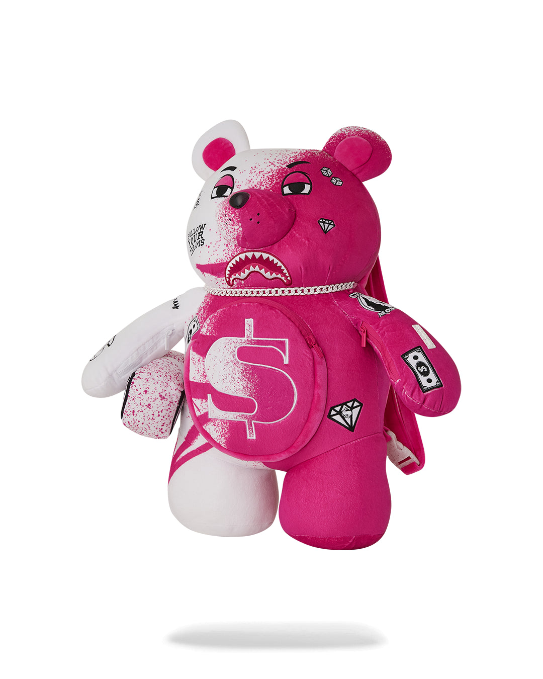 Sprayground PINK VANDAL TEDDY BEAR