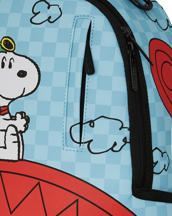 Sprayground SNOOPY PILOT SHARK DLXSV BACKPACK