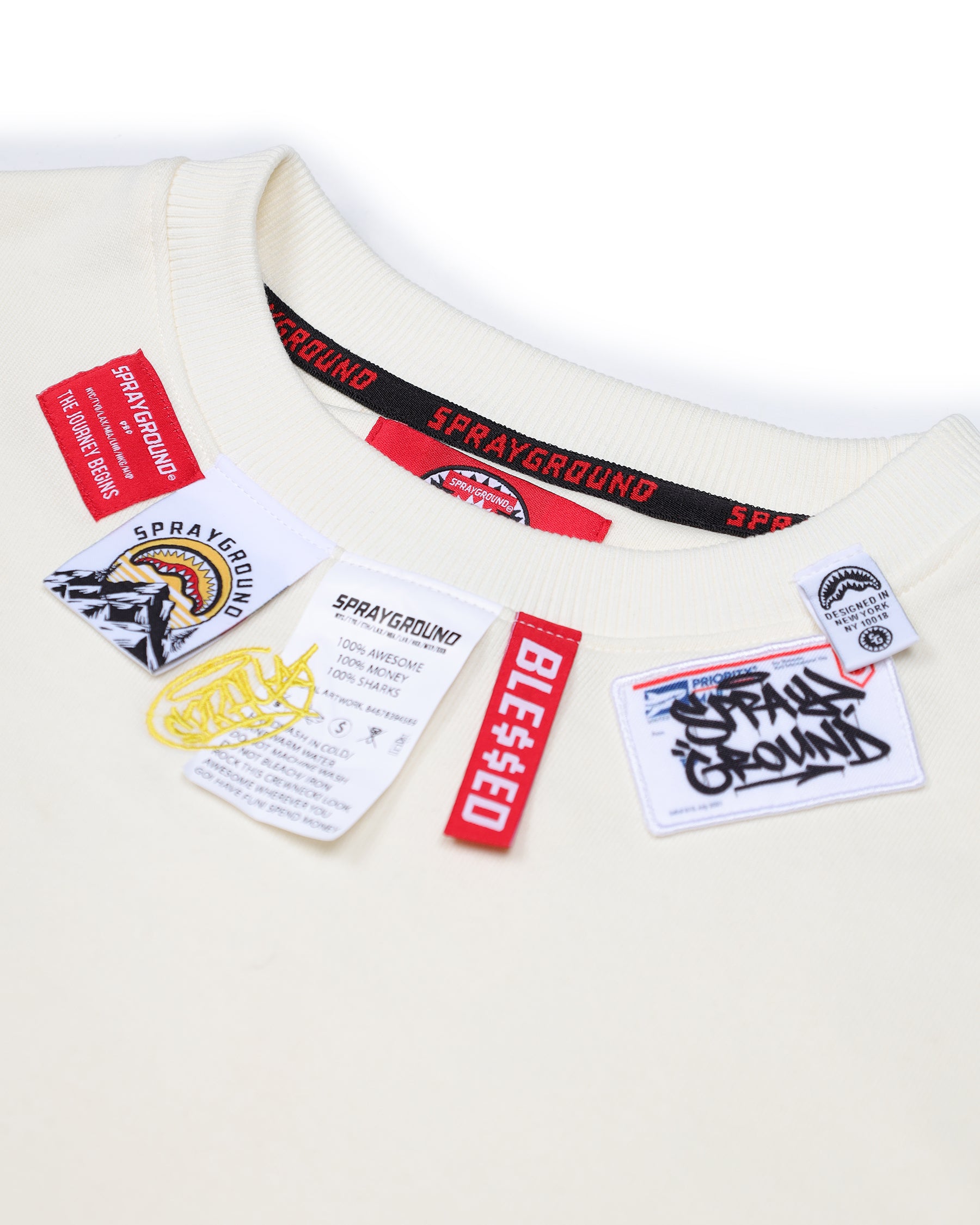 Sprayground SPRAYGROUND LABEL CREWNECK
