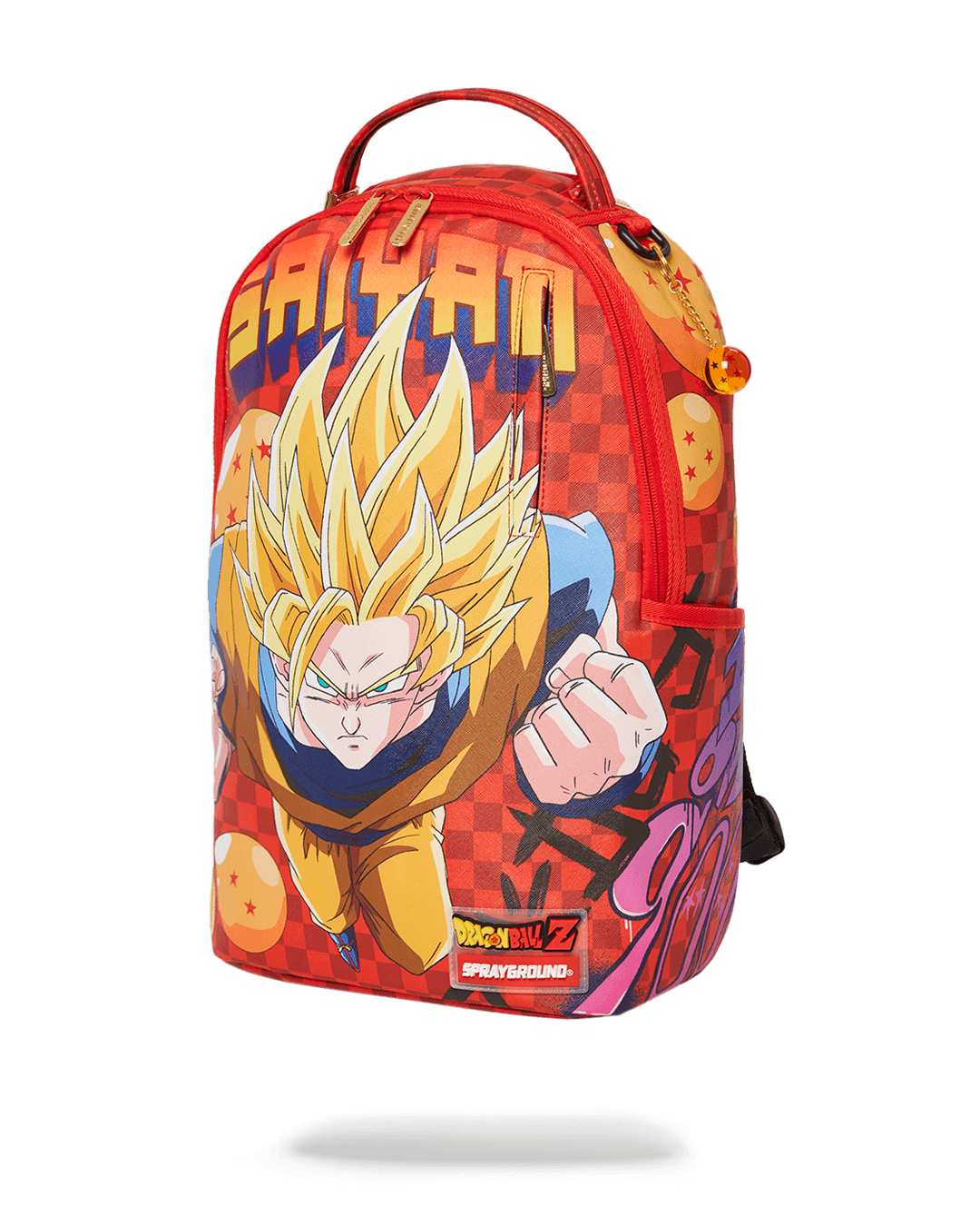 Backpack Sprayground DBZ ON THE RUN RED CHECK Red