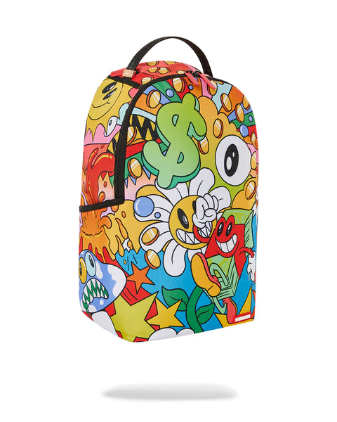 Mochila Sprayground CARTOON CHARACTERS DLXSR BACKPACK Amarillo