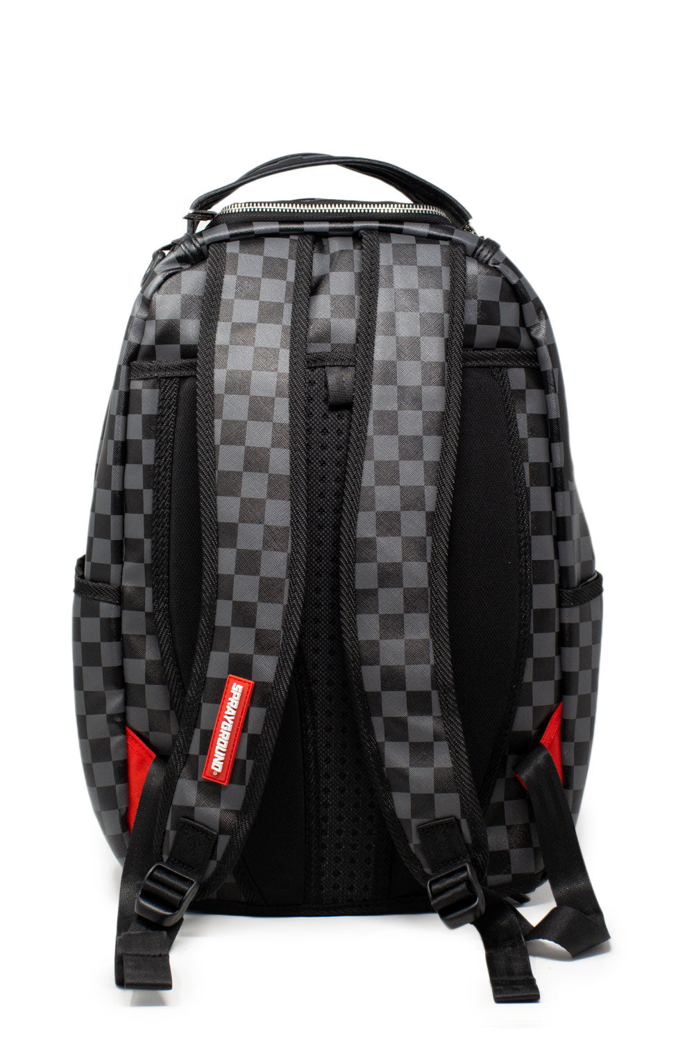 Backpack Sprayground Black Checkered Sharks In Paris