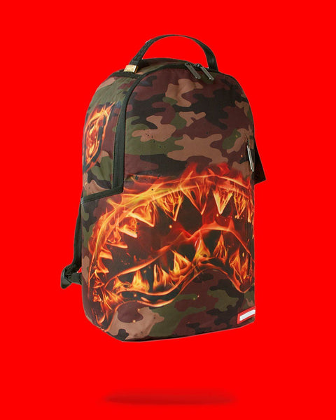 Sac à dos Sprayground FIRE SHARK BACKPACK Vert